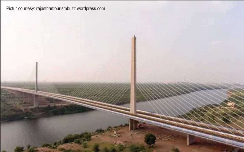 Reducing Distances: Cable-stayed bridge on Chambal river commissioned ...