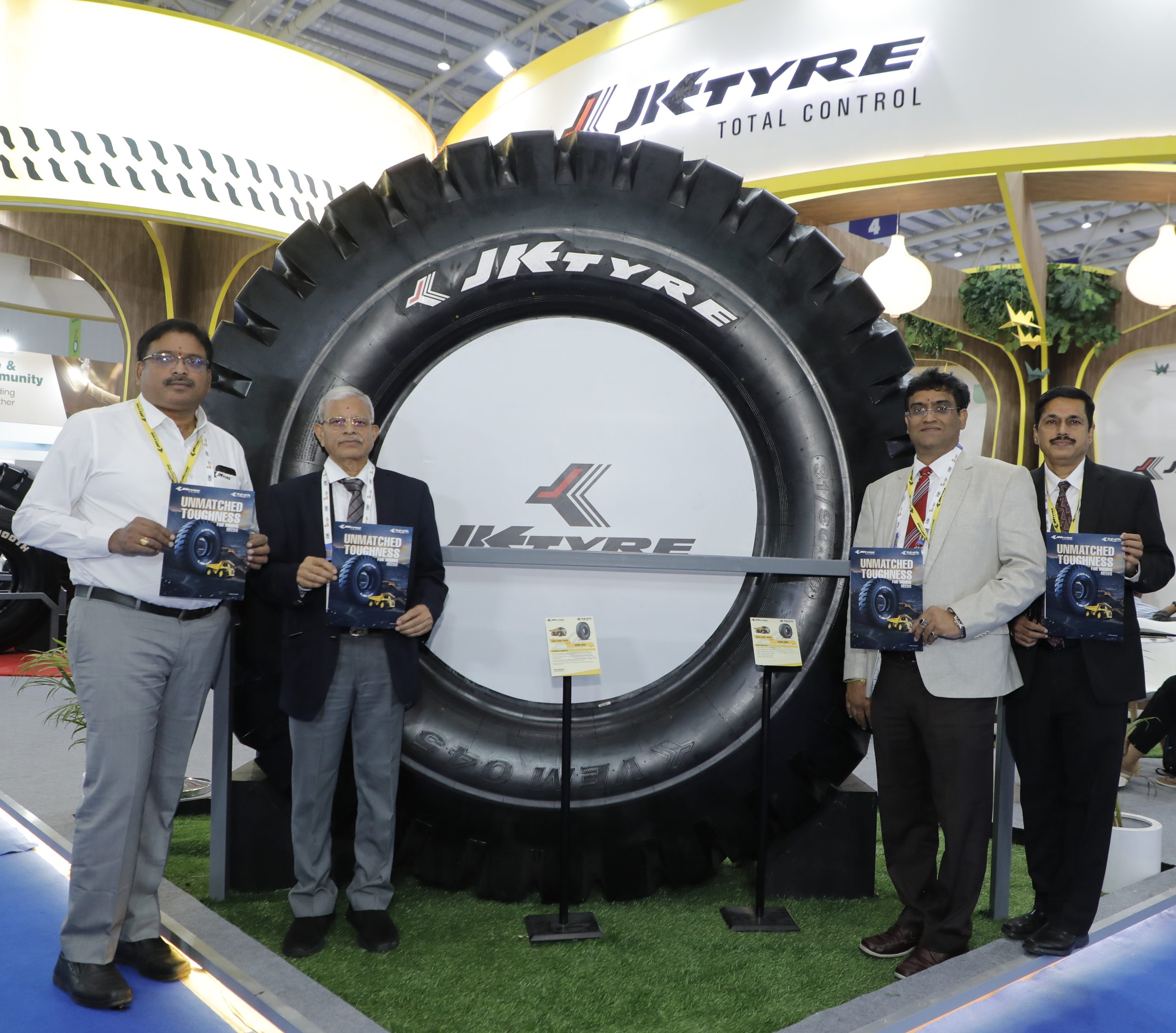 JK Tyre unveils innovative tyre solutions in OTR segment - Indian Infrastructure