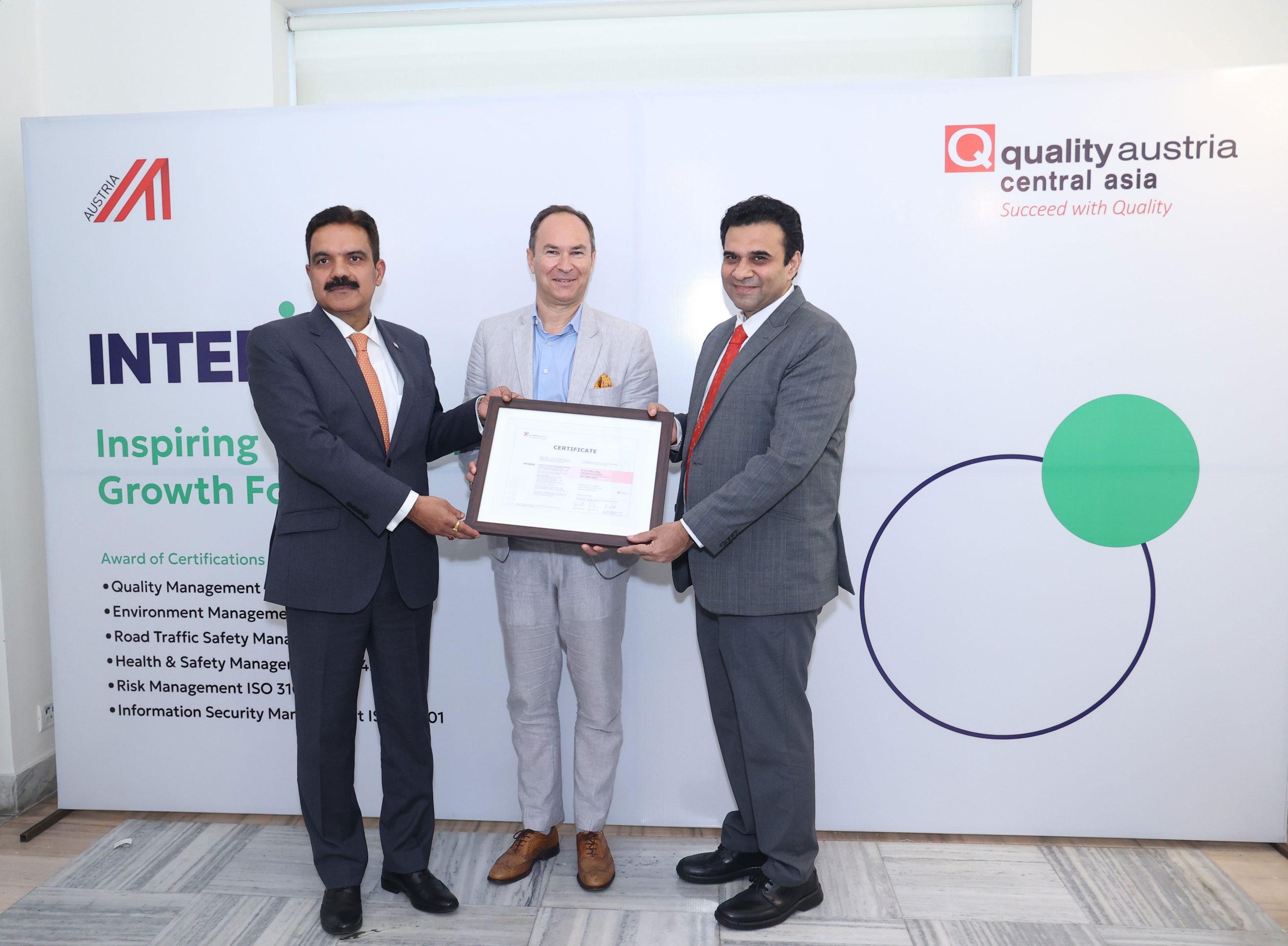 Interise Trust achieves an industry first: Certifications for Six ISO ...