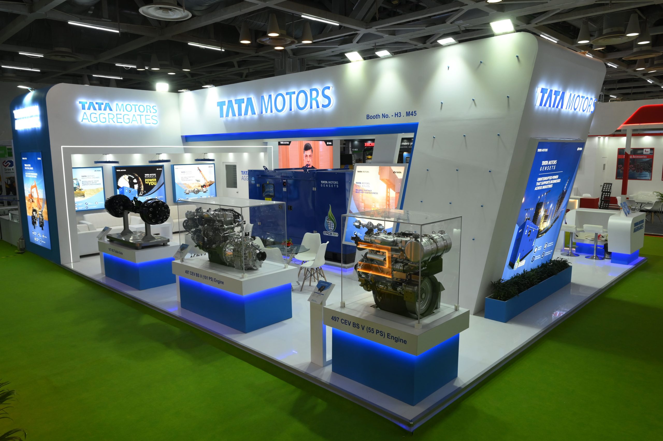 Tata Motors unveils its cutting-edge technology and showcases wide ...