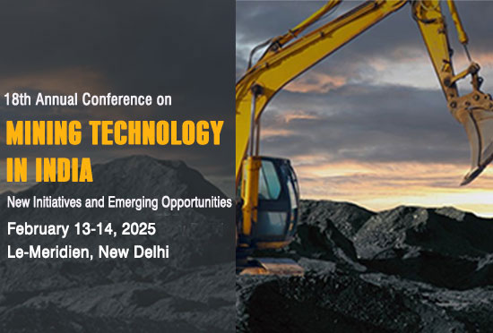 14th annual conference on Mining Technology in India | February 13-14 ...